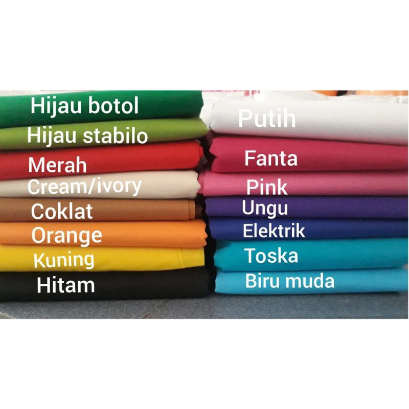 Jual KAIN SPUNDBOND/ KAIN FURING / KAIN BUKET TEBAL / KAIN SPUNDBOND 75 ...