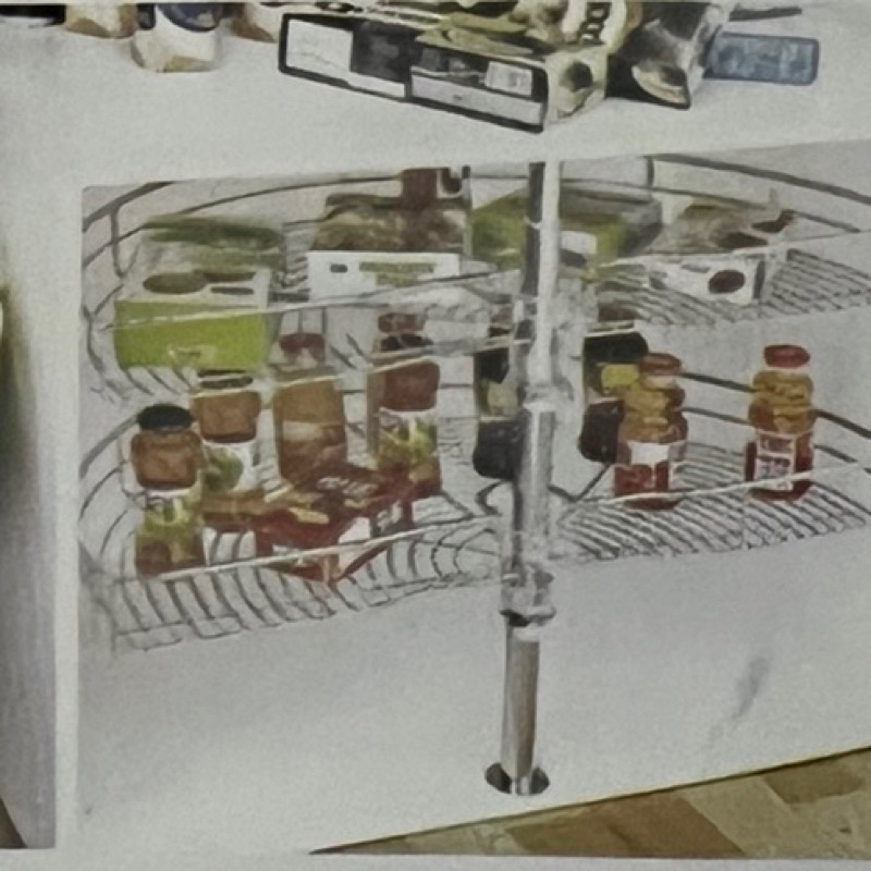 Jual swivel corner TWIN rak 2 susun rak putar TMB 0066 A | Shopee Indonesia