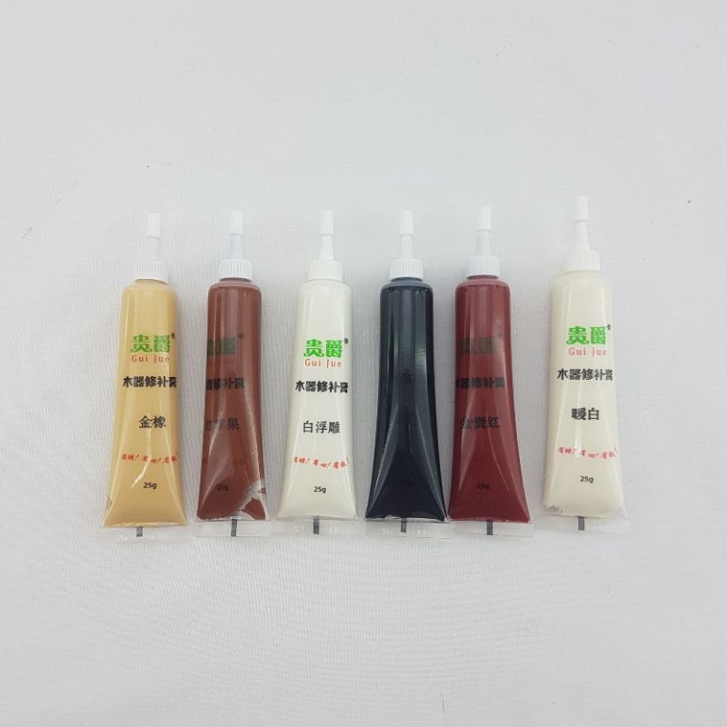 Jual Dempul tusir HPL penambal krim resin perabotan furniture | Shopee ...