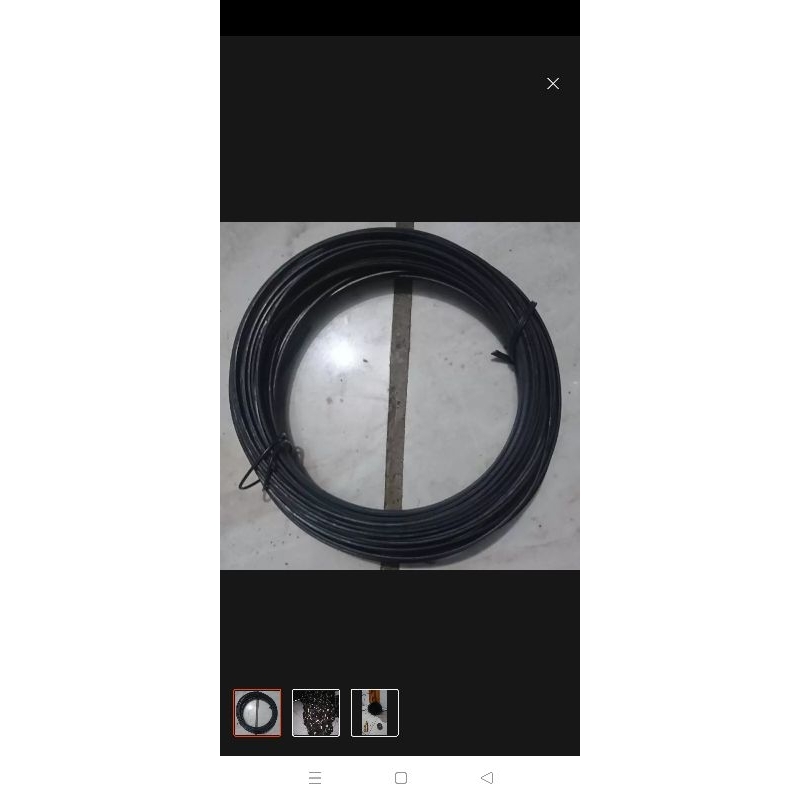 Jual kabel bekas fiberoptic kiloan rambatan tanaman anggur sayuran buah ...