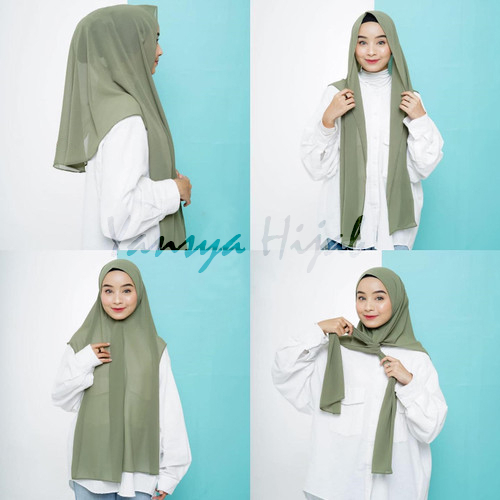 Jual Pashmina Oval Malaysia / Hijab Jilbab Kerudung Pasmina Malay - Yansya Hijab | Shopee Indonesia