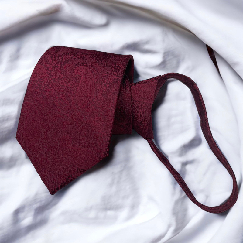 Jual NEXTLAND - DASI INSTANT praktis siap pakai dasi pria dasi merah ...