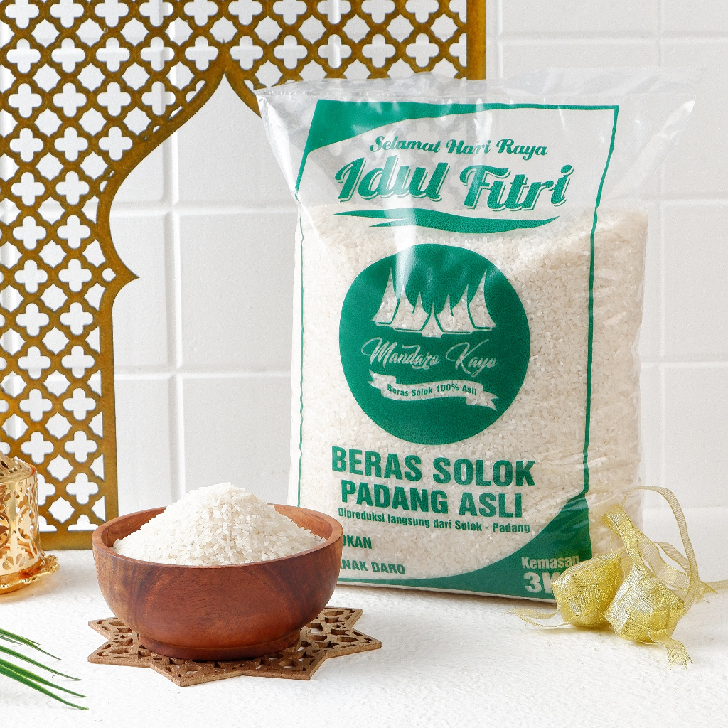 Jual Beras Padang Solok ZAKAT 3kg - SOKAN / ANAK DARO | Shopee Indonesia