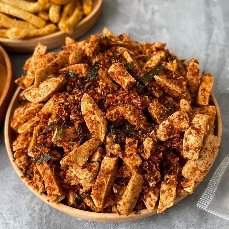 Jual Cemilan Basreng Rasa Original Dan Pedas Extra Daun Jeruk Kemasan ...