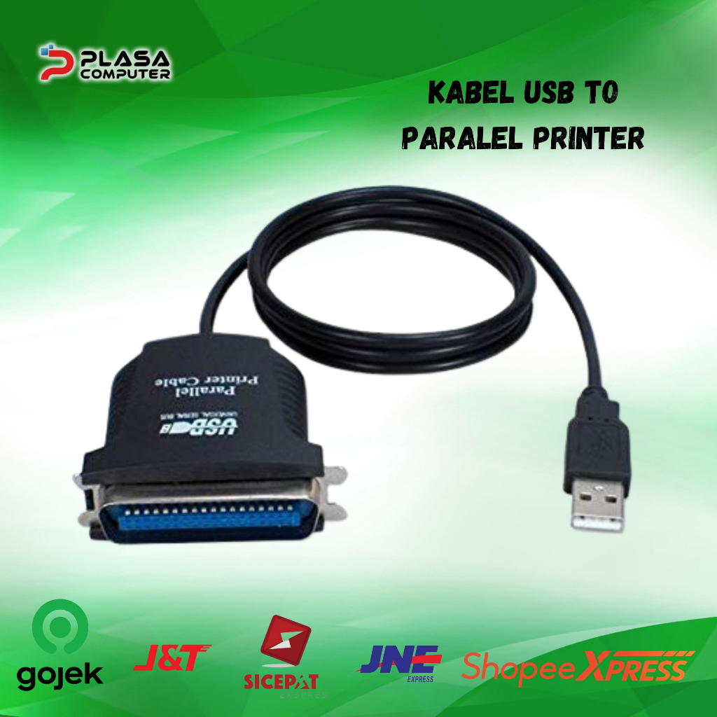 Jual Kabel USB To Paralel Printer - USB 2.0 To Parallel Printer Cable ...