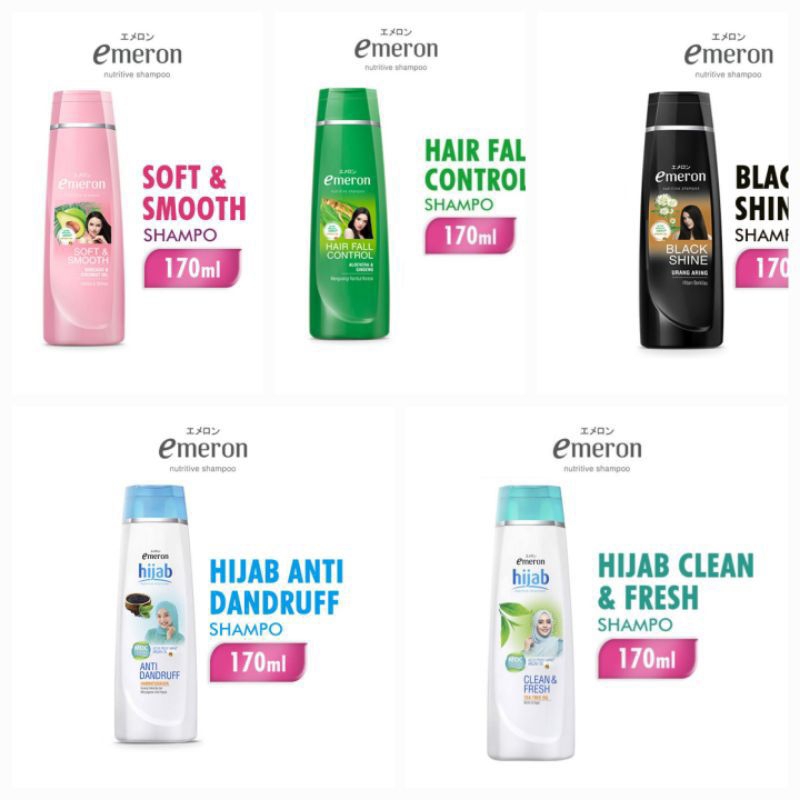 Jual Shampoo Emeron 170ml clean& Fresh | Shopee Indonesia