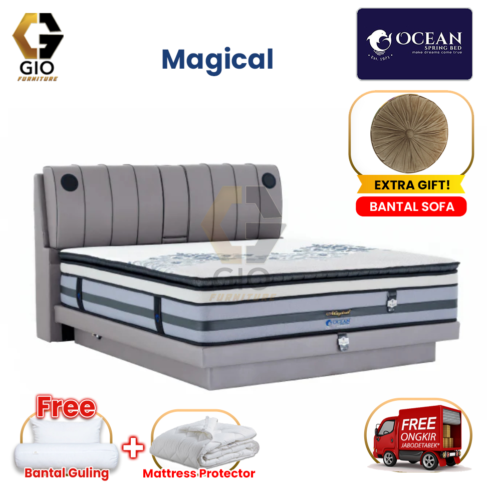 Jual Kasur Ocean Magical / Ocean Springbed Magical (Fullset) | Shopee Indonesia