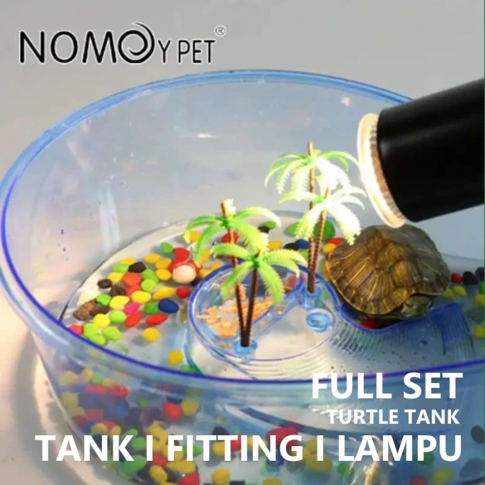 Jual TURTLE TANK TEMPAT KANDANG EMBER BAK VIVARIUM AQUARIUM KURA BRAZIL AIR | Shopee Indonesia