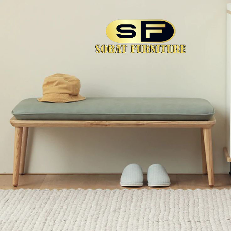 Jual Indoor Storage Bench - Kursi Jok Busa Minimalis Kayu Jati Model ...