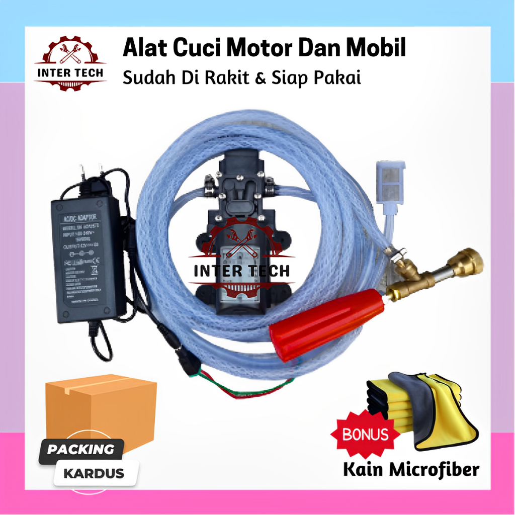 Jual Alat Steam Motor Dan Mobil Garansi Mesin Stim Pompa DC Semprotan ...
