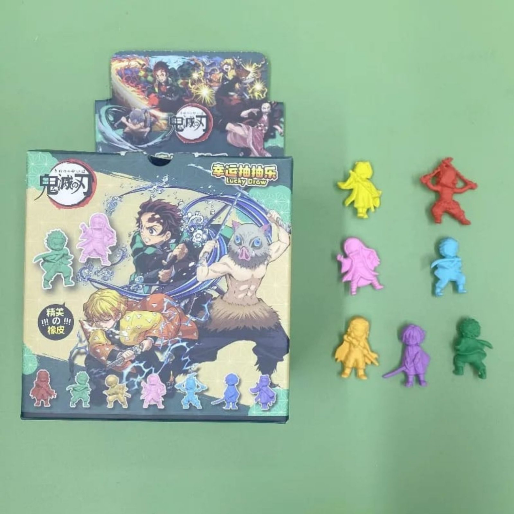 Jual PENGHAPUS MISTERI DEMON SLAYER SETIP KARET HAPUSAN BLIND BOX ...