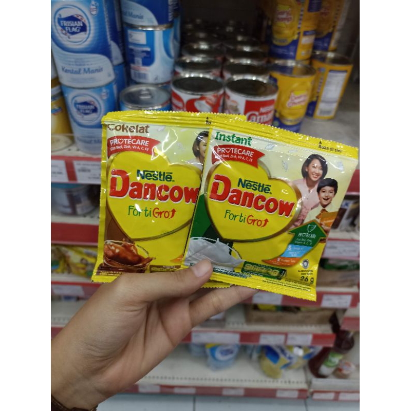 Jual Dancow instan sachet - dancow coklat - susu bubuk - susu - dancow ...