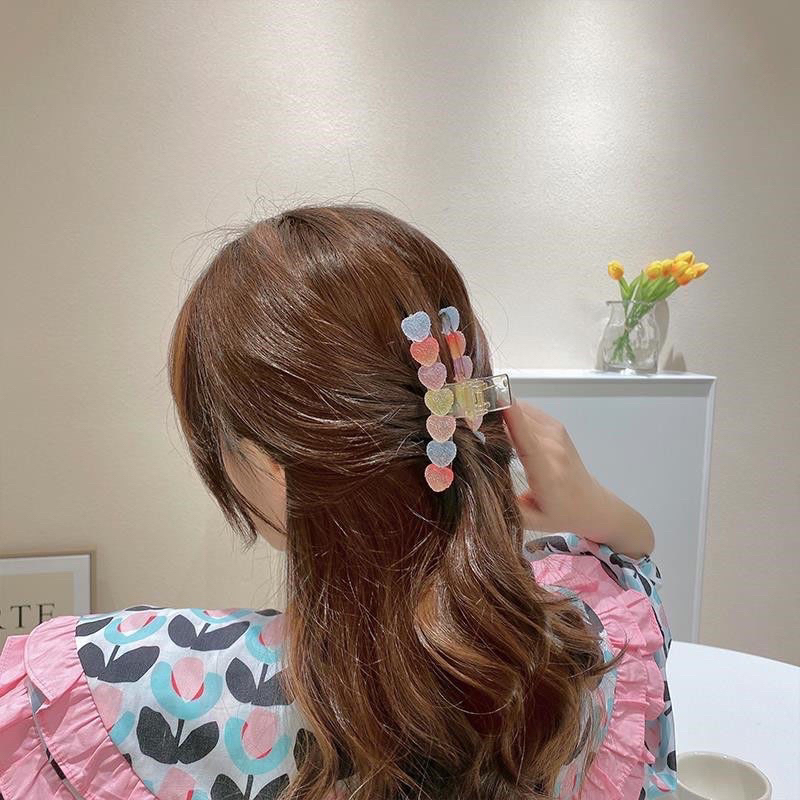 Jual A6 Korean HairClaw Jepitan rambut Jedai besar Jepitan korea jumbo ...