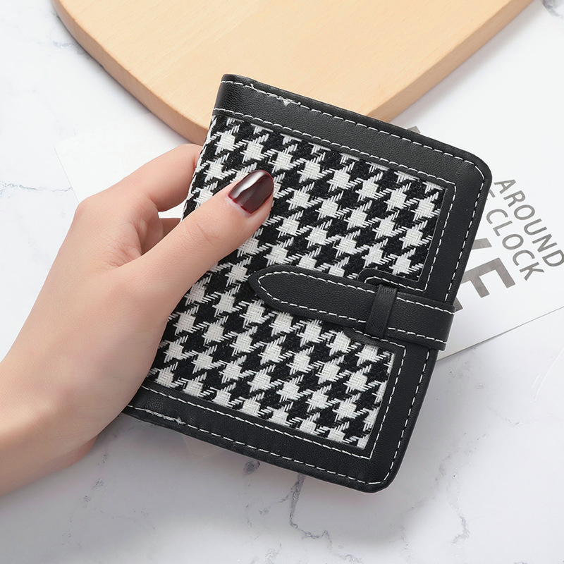 Jual Hathin muii Fenty Wallet - DOMPET Lipat Motif HOUNDSTOOTH ...