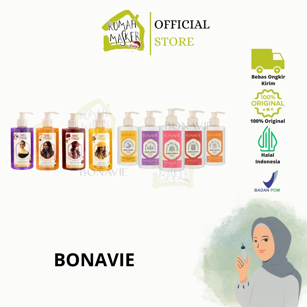 Jual Bonavie Body Lotion | Gentle Shower Special Edition | Shopee Indonesia