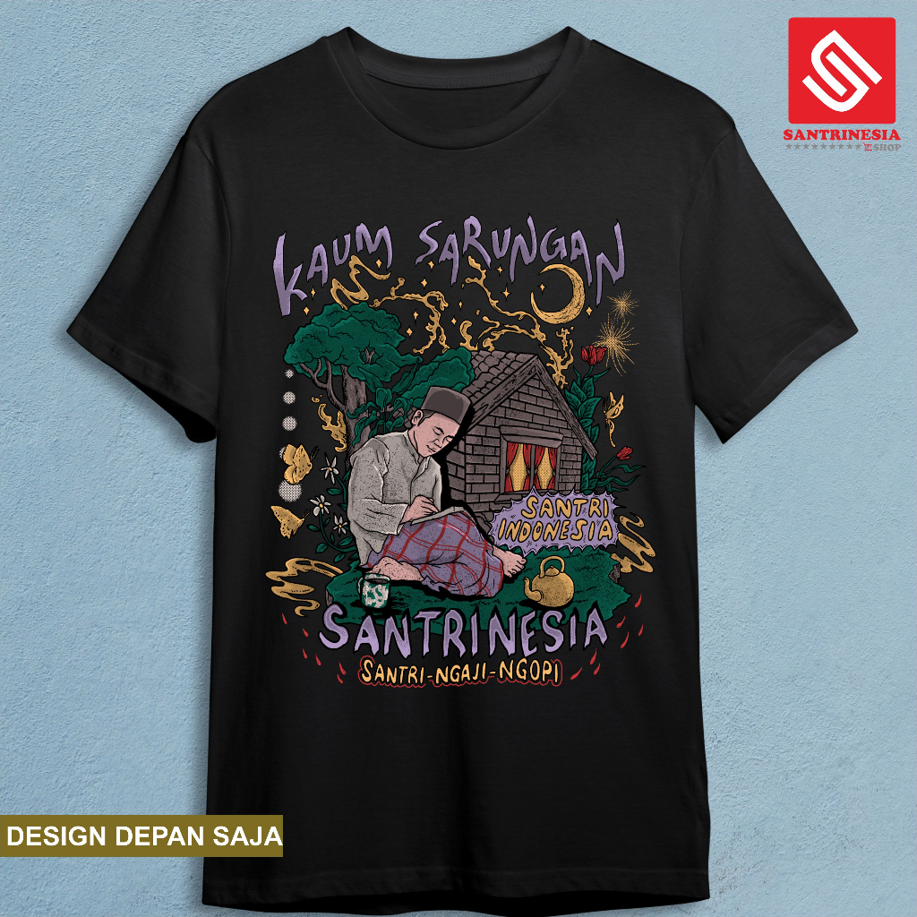 Jual KAOS SANTRI KUALITAS DISTRO 100% KATUN COMBED / KAOS DAKWAH / KAOS ... Jual KAOS SANTRI KUALITAS DISTRO 100% KATUN COMBED / KAOS DAKWAH / KAOS ...