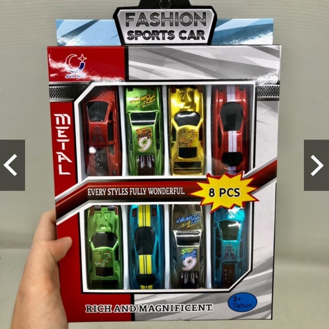 Jual Mainan Mobil Metal Isi 8 Pcs Die-Cast Mobil Metal 8 Pcs Fashion ...