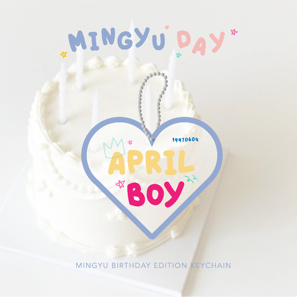 Jual SEVENTEEN MINGYU Birthday Keychain | Shopee Indonesia