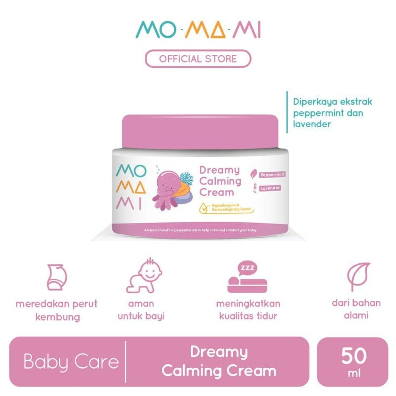 Jual MOMAMI DREAMY CALMING CREAM 50GR | Shopee Indonesia