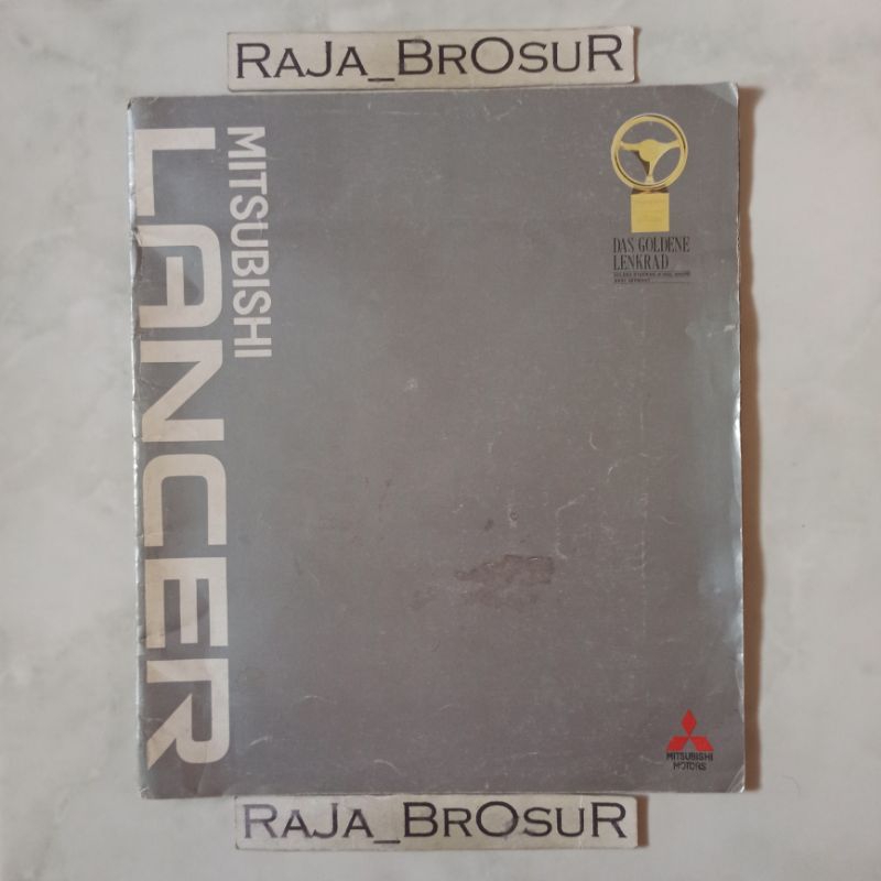 Jual Poster brosur katalog booklet jadul lawas Mitsubishi Lancer DanGan ...