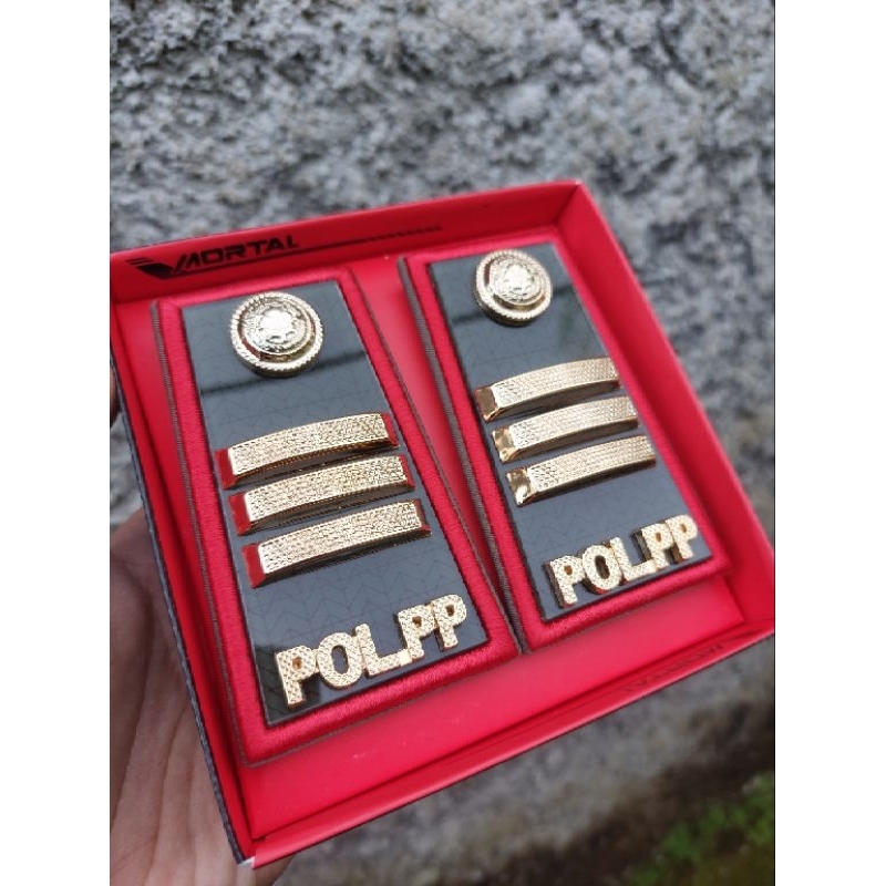 Jual PANGKAT POLPP POL PP SATPOLPP SATPOL PP 3C LIS MERAH - LIS HIJAU ...