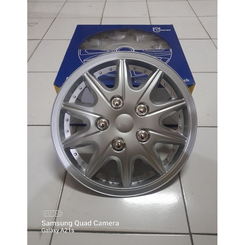 Jual Wheel Dop Cover Velg Standar Kaleng Dop Roda Ring 13 Warna Silver ...