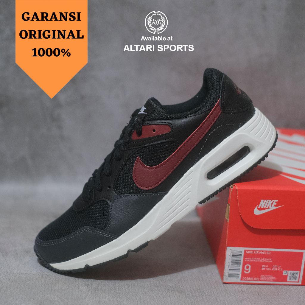 Jual SEPATU SNEAKERS NIKE AIR MAX SC ORIGINAL ASLI BNIB DQ3995 002 | Shopee Indonesia
