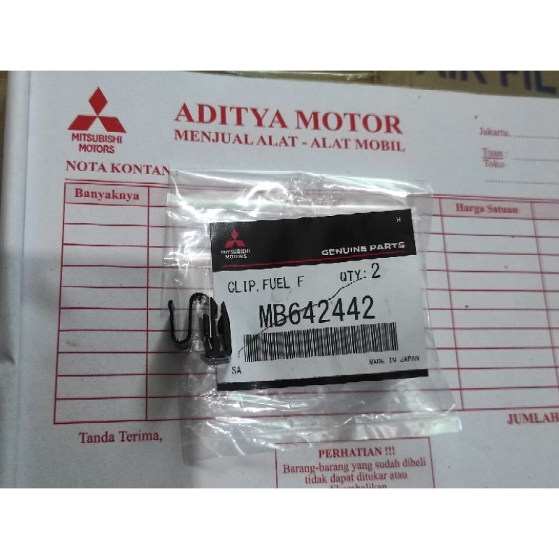 Jual clip tutup tangki bensin lancer evo 3 4 CB CK4 galant V6 lele hiu ...