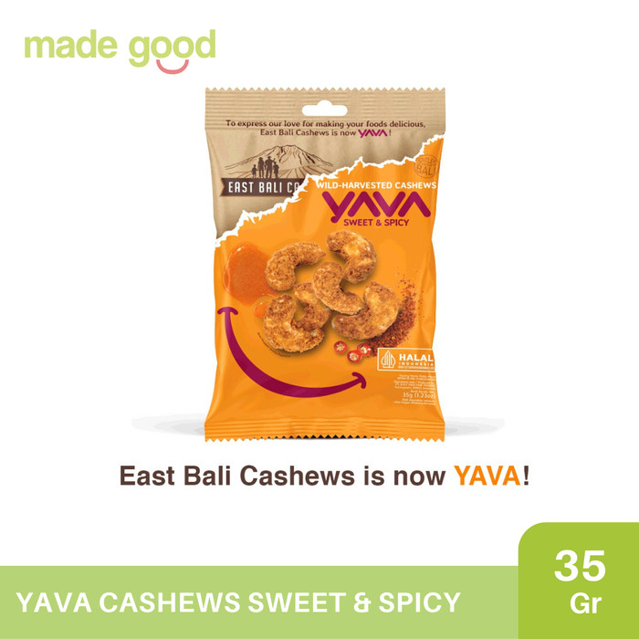 Jual YAVA East Bali Cashews - Cashews Nuts - Snack Kacang 35gr Gluten ...