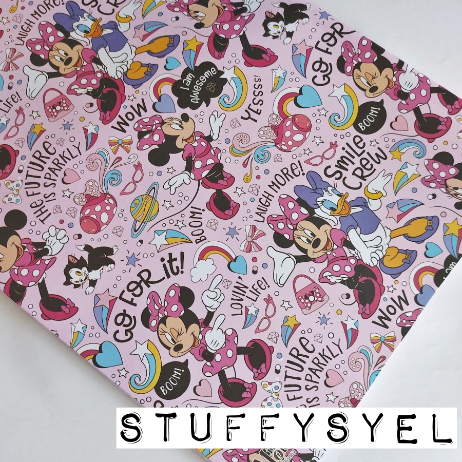Jual Kertas Kado Minnie Mouse MD Smile Crew Paper Wrap Bungkus Kemasan ...