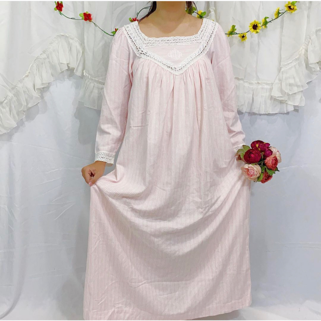 Jual Vintage Christian Dior Sleeping Gown Daster 1970s Coquette ...