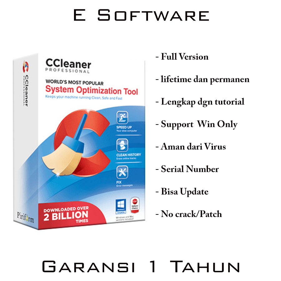 Jual CCleaner Profesional Terbaru bisa Update Lifetime dan Permanen | Shopee Indonesia