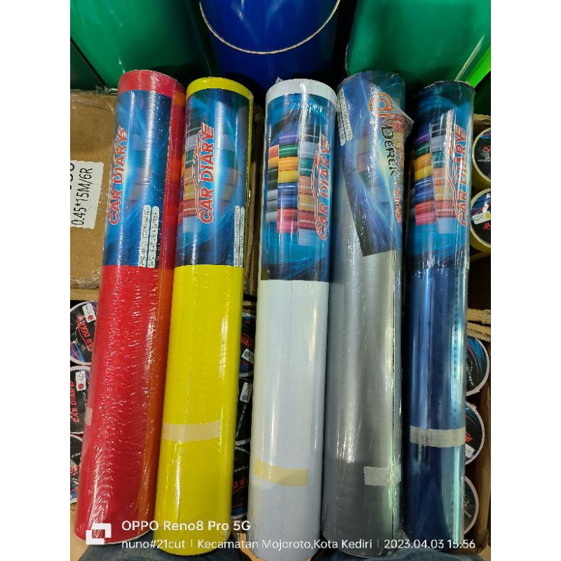 Jual sticker/ scotlet car diary all warna | Shopee Indonesia