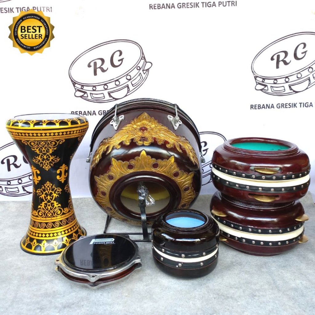 Jual Satu Set Habib Syeh Kualitas Standart Alat Musik Hadroh Banjari ...