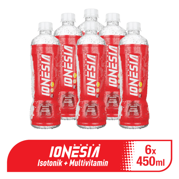 Jual Ionesia Isotonik Multivitamin - 450 ml ( 6 pcs ) | Shopee Indonesia