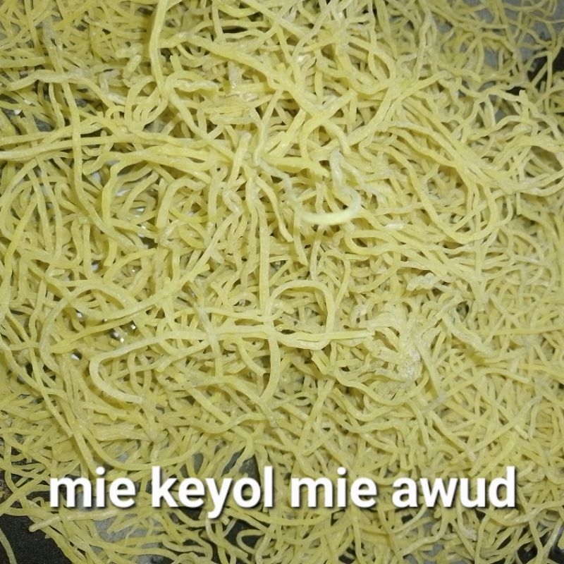 Jual KERUPUK MIE KENYOL MIE KONYOL MIE AWUD MENTAH 1KG | Shopee Indonesia