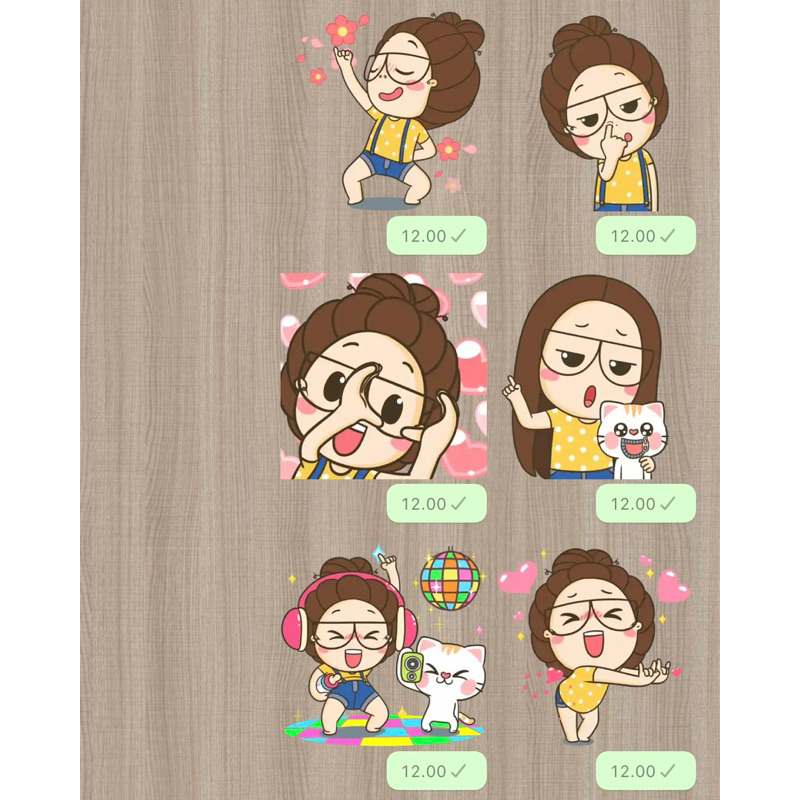 Jual 30 STIKER WHATSAPP LUCU ( GERAK ) | Shopee Indonesia