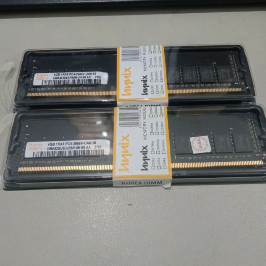 Jual memory ram pc ddr4 4gb hynix | Shopee Indonesia