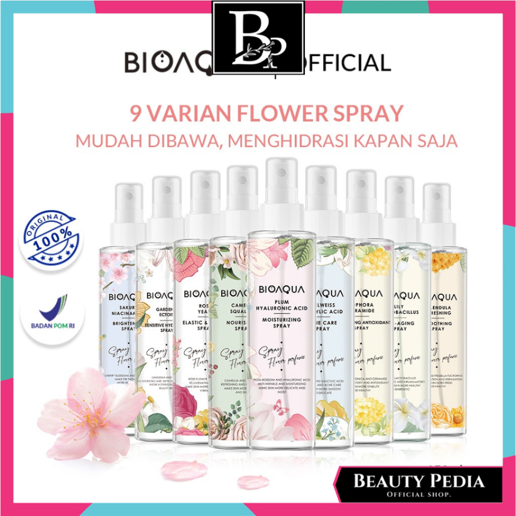 Jual Beauty Pedia BIOAQUA Face Mist Spray Wajah Portable 150Ml ...
