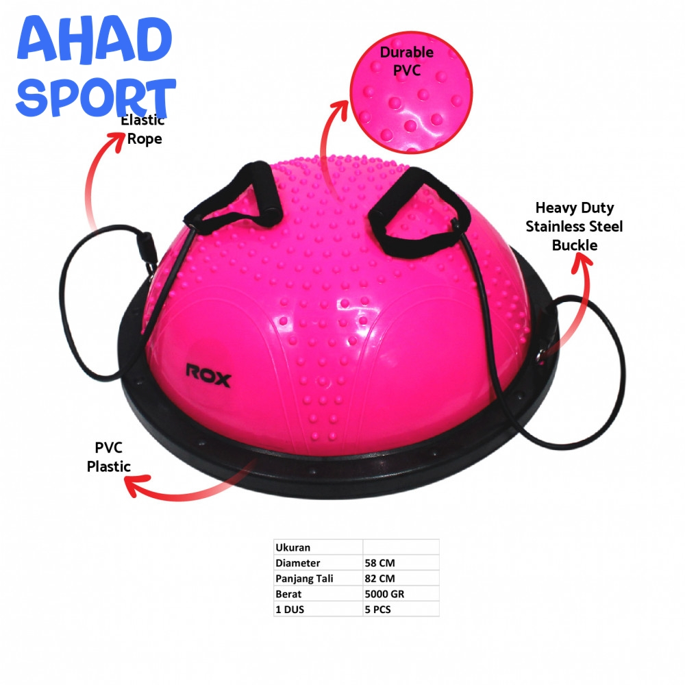 Jual Bosu Ball Balance Step Rox RBB-002 | Shopee Indonesia