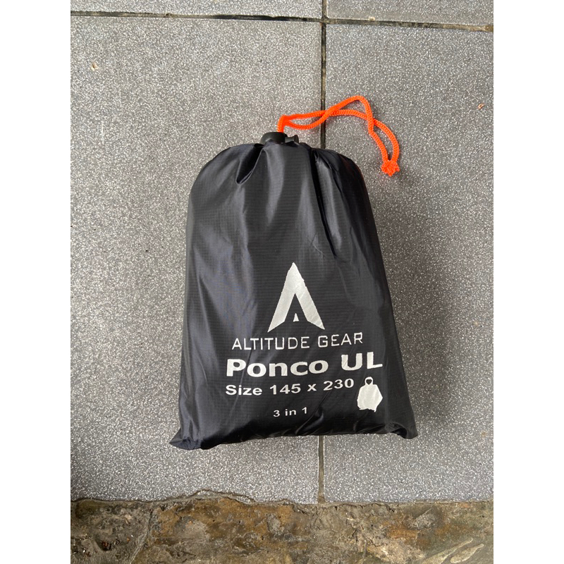 Jual Jas Hujan Poncho Ultralight 3in1 anti tembus Altitude gear 145cm x ...