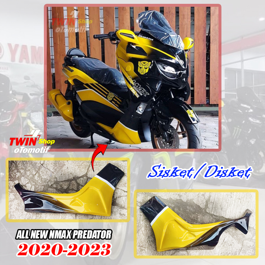 Jual SISKET ALL NEW NMAX 2020-2024 PREDATOR DISKET YAMAHA NMAX NEW ...