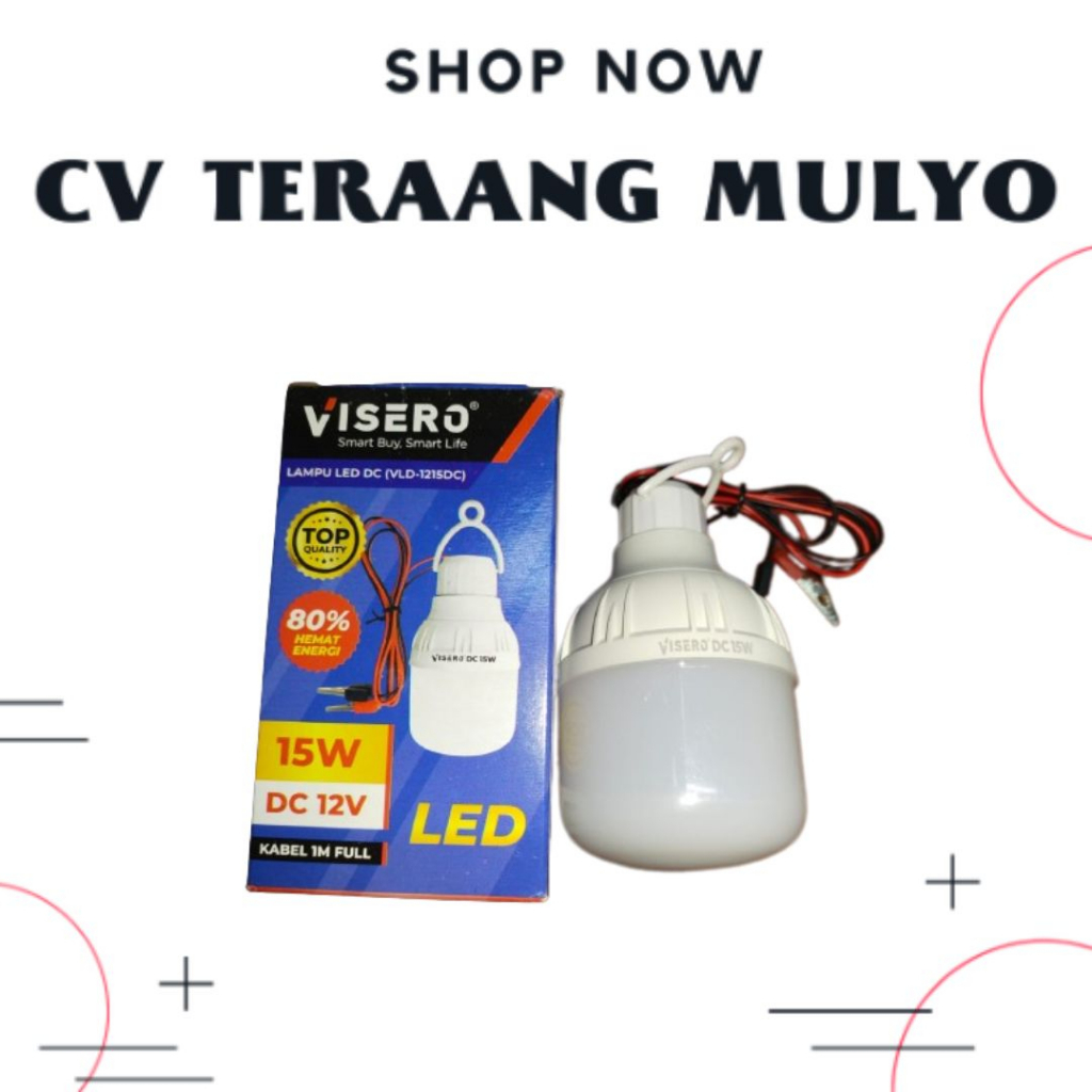 Jual Lampu LED DC VISERO 15Watt (VLD-1215DC) | Shopee Indonesia