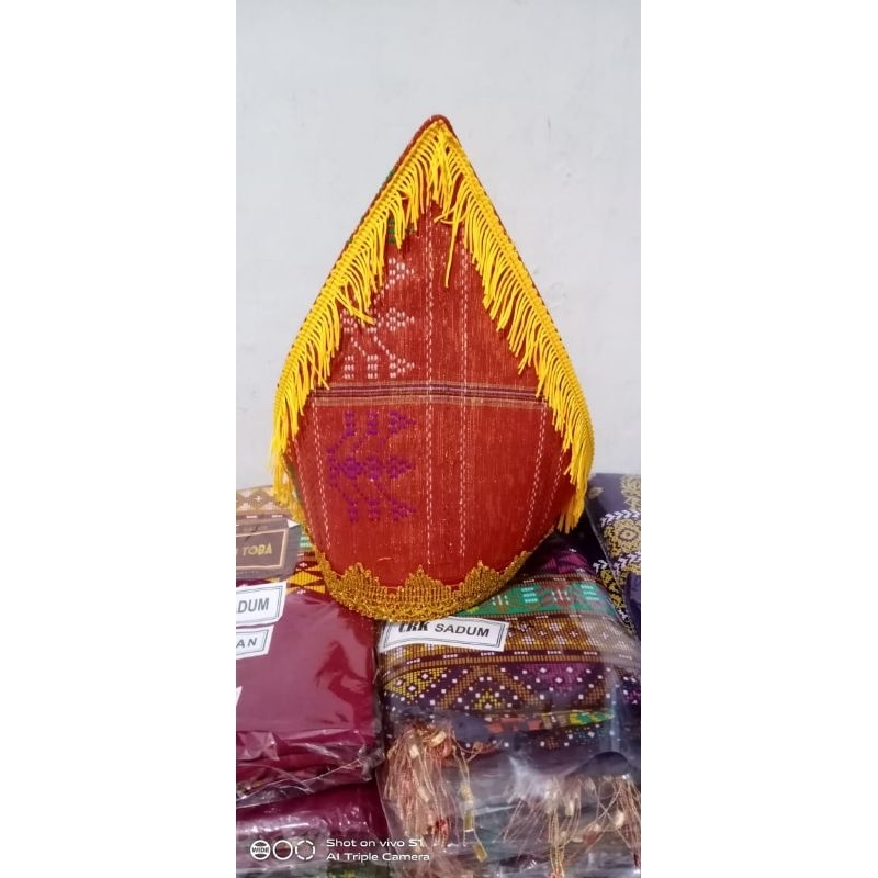 Jual Sortali ikat kepala pengantin dan sortopi (adat batak) | Shopee ...