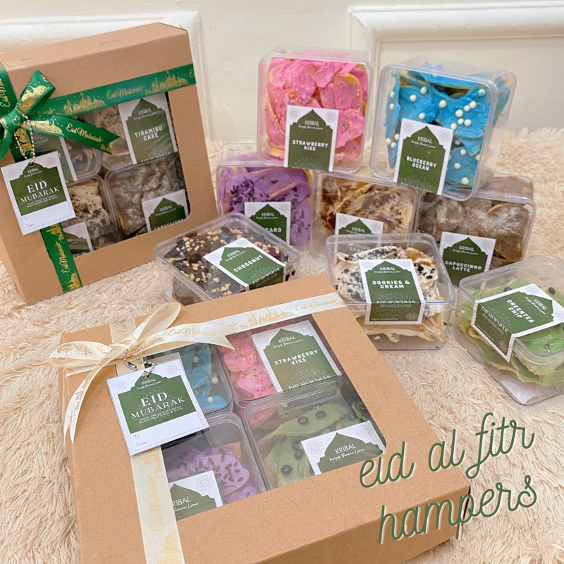 Jual HAMPERS LEBARAN KRIBAL (Keripik Banana Lumer) Hampers Lebaran ...
