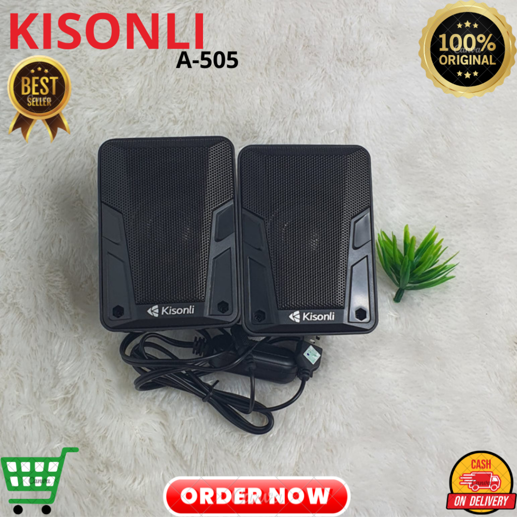 Jual SPEAKER SPEKER SPIKER USB LAPTOT PC KOMPUTER DEVICE KISONLI A-505 ...