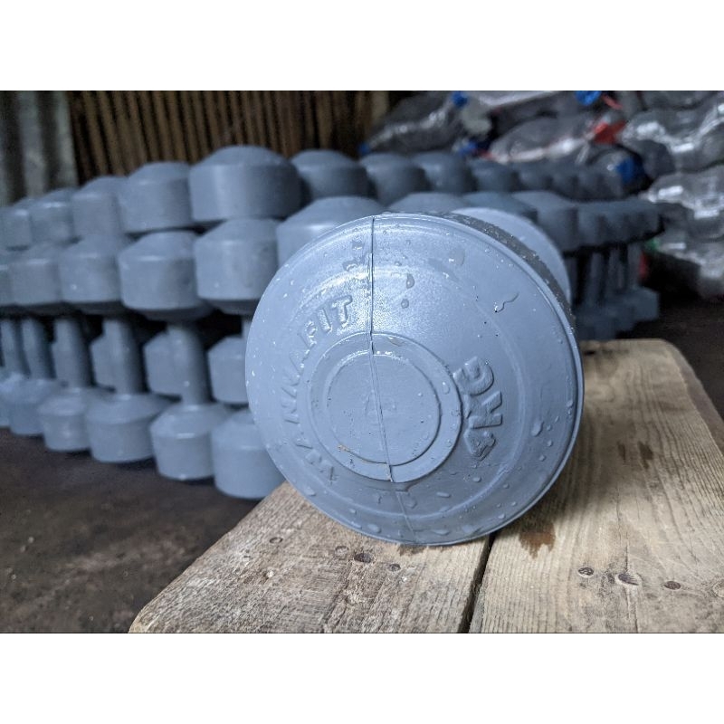 Jual dumble WANNAFIT BARBEL dumbbell 4 kg MURAH workout out gym fitnes ...