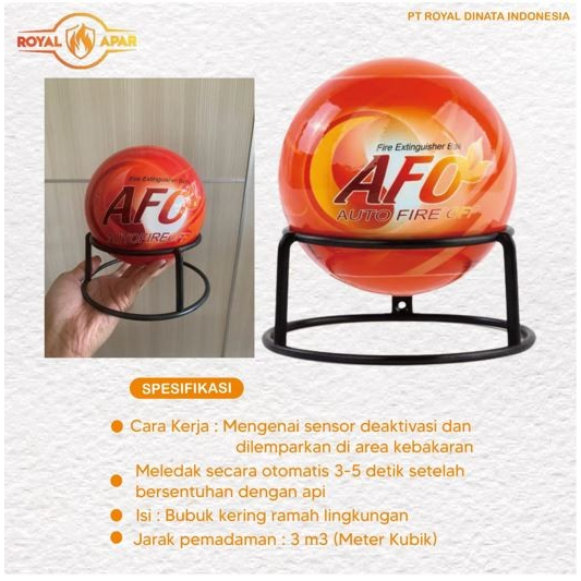 Jual AFO Fireball Fire Extinguisher - Bola Api Lempar | Shopee Indonesia
