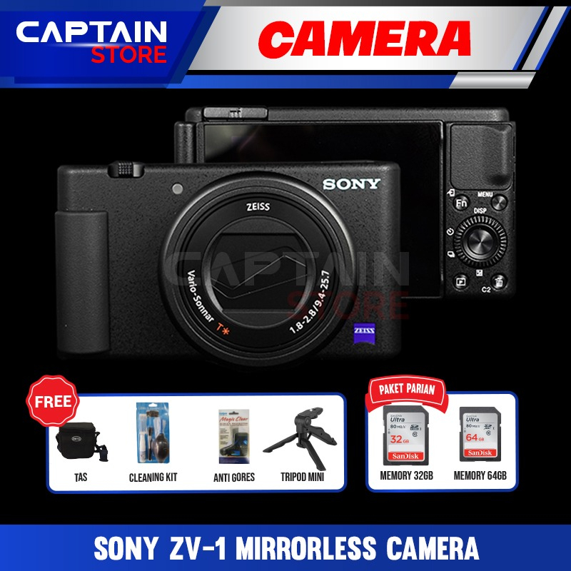 Jual Sony ZV-1 Digital Camera ( Black ) | Shopee Indonesia