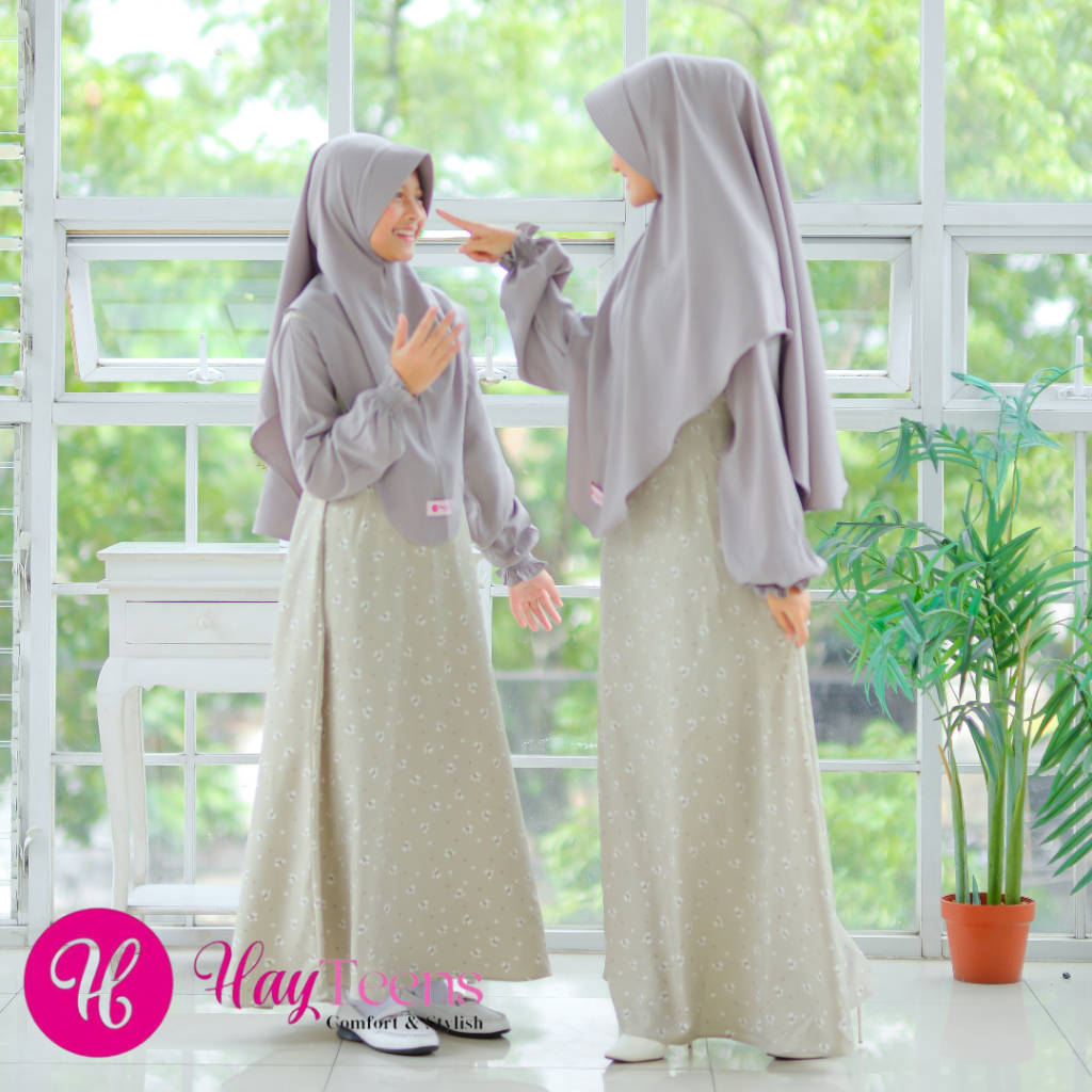Jual HAYTEENS GAMIS COUPLE GAMIS ANAK GAMIS IBU DAN ANAK BAHAN SHAKILA ...